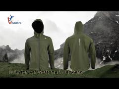 Running Windproof Softshell Jackets Ultra Lightweight Breathable For Mens