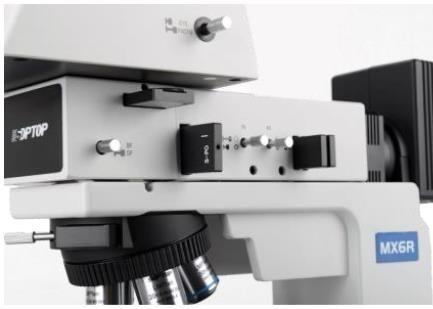 Quality MX6R Ergonomic Metallographic Microscope with Modular Precise Nosepiece for sale