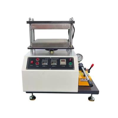 China Manual Plate Sulphurizer Thermal Pressure Machine for sale