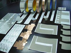 China Die Cut Stickers Copper or Alumium Foil For electronics manufacturing for sale