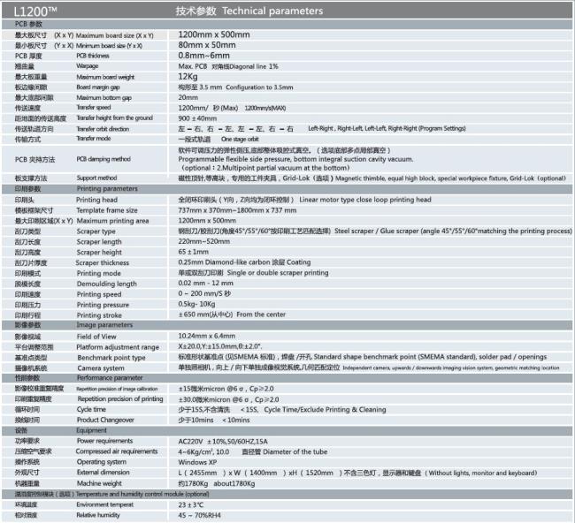 High Precision Solder Paste Screen Printing Machine With Chinese / English Interface 4
