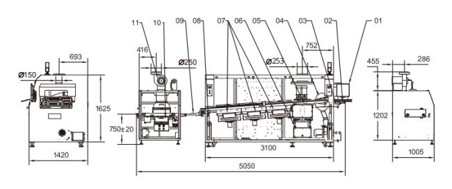 External spray lead-free wave soldering machine (Fully upgrade) 7