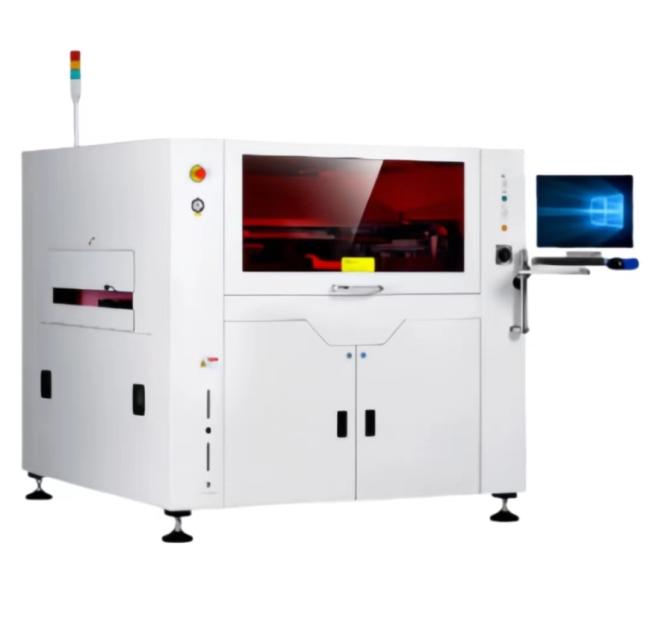 YS-PP20 SMT Screen Printer in operation