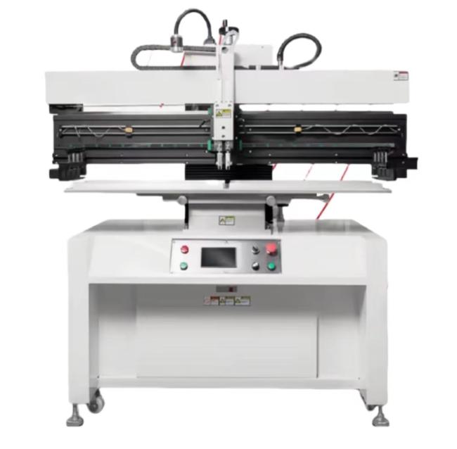 Semi-Automatic PCB SMT Stencil Printer YSL-P3 operation view