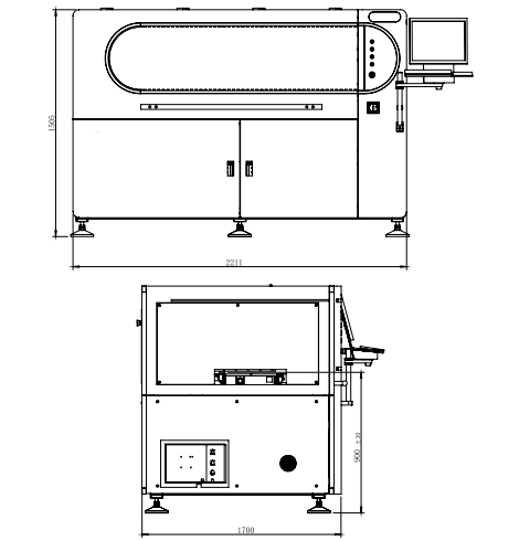 Visual Printer operation interface