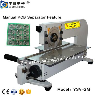 China YSV-2M Manual PCB Separator with 330mm Cutting Length and 0.8-3.5mm Thickness Range for Stress-Free Depaneling for sale