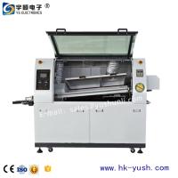 China Mini Economic Wave Soldering Machine 800mm Heating Zone 180KG Solder Pot Capacity for PCB Assembly for sale