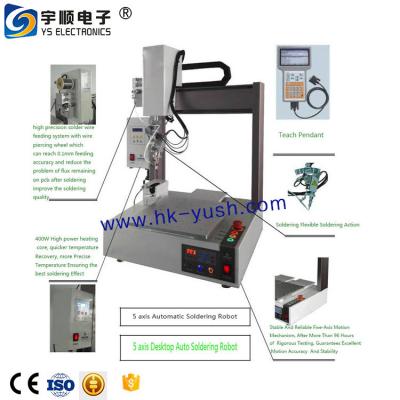 China 6 axis 5 axis 4 axis Automatic Soldering Robot/desktop soldering Robot Machine for sale