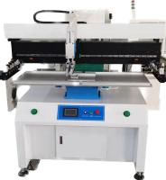 China YS-X9 Semi Auto PCB Printing Machine Solder Paste Screen Printer 300×1200mm Working Area ±0.05mm Accuracy for sale