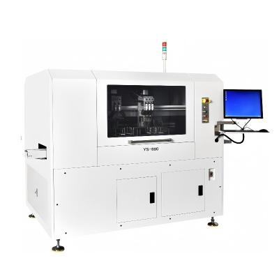 China High-Precision Series Automatic Visual Online PCB Depaneling Router Machine Machine Size 2014*1230*1650mm Weight 1000kg for sale