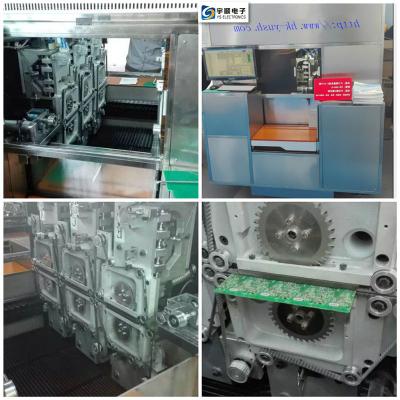 China CNC V-groove snijmachine gebruikt in speciale PCB randproducten Te koop