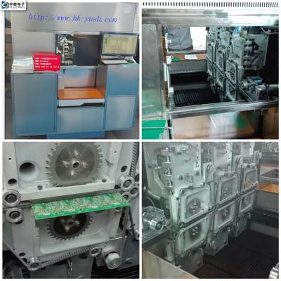 China Kleine snijmachine voor printplaten van boordcomputer V voor het vormen van aluminium randen Te koop