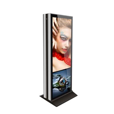 Cina Tipo sistema doppio verticale della console di Android del chiosco dello schermo per annunciare in vendita