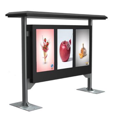 China Fuera de la exhibición digital de la señalización del LCD de la red video casera de la pared con pedregal multi del OEM en venta