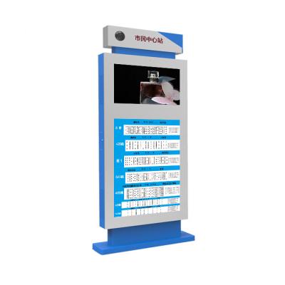 Cina Installazione a 32 pollici del cavalletto del chiosco FHD 1920x1080 di pubblicità del touch screen in vendita