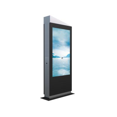 Cina Pavimento LCD all'aperto del contrassegno di Digital di alta luminosità che sta Android/sistema del PC in vendita