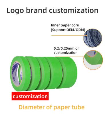 Cina YOUJIANG Automotive Masking Tape per Verniciare E Barca In Alluminio Con Adesivo Di Gomma in vendita