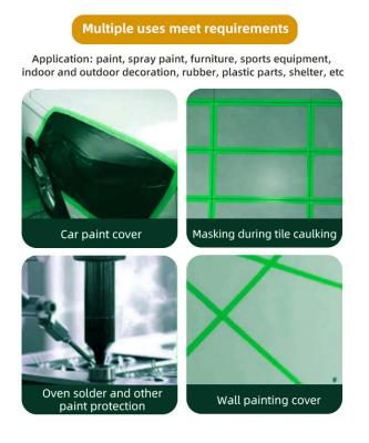 Cina YOUJIANG Automotive Masking Tape per Verniciare E Barca In Alluminio Con Adesivo Di Gomma in vendita