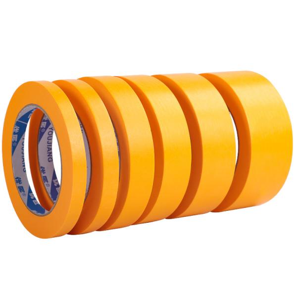 Quality Orange Washi 50mm Masking Tape High Temp Customized for sale