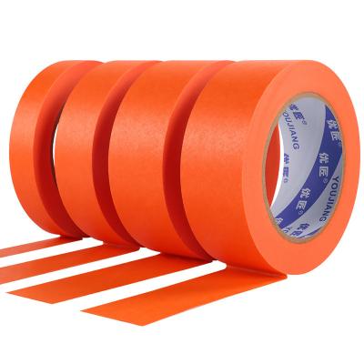 China 0.085mm Orange Washi Masking Tape Adhésif acrylique pour la peinture de voiture bateau for sale