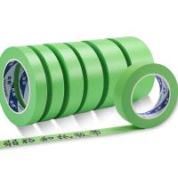 Quality OEM Green Masking 10mm Washi Tape Eco Friendly For Painters 120-150 Micron for sale