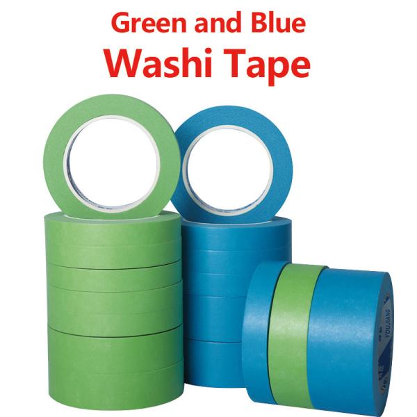 Quality Paint Self Adhesive Paper Tape Crepe Low Tack 2 Inch Wall Masking Tape for sale