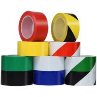 Quality Logo Printing Rubber Adhesive PVC Marking Tape Caution And Danger Barricade Tape for sale