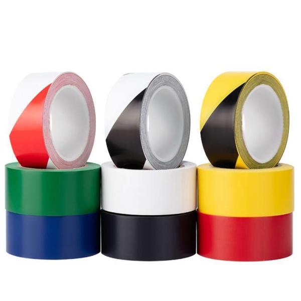 Quality Pressure Sensitive Adhesive Type PVC Marking Tape For Safety Floor Marking for sale