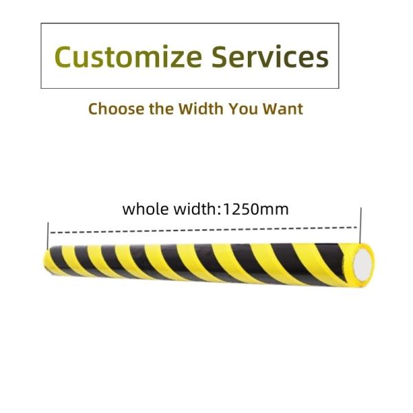 Quality Pressure Sensitive Adhesive Type PVC Marking Tape For Safety Floor Marking for sale