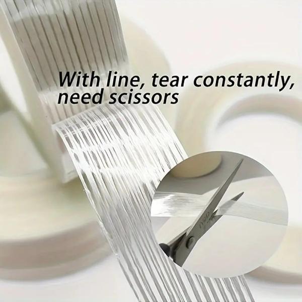 Quality Hot Melt Fiberglass Mesh Tape With Cross Fiber Filament Strapping Waterproof for sale