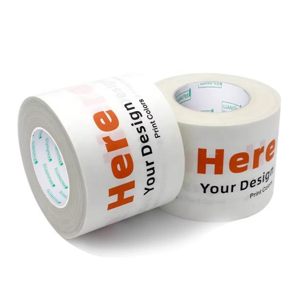 Quality Custom Colored Eco Friendly Degradable Gummed 3 Inch Printed Parcel Package for sale