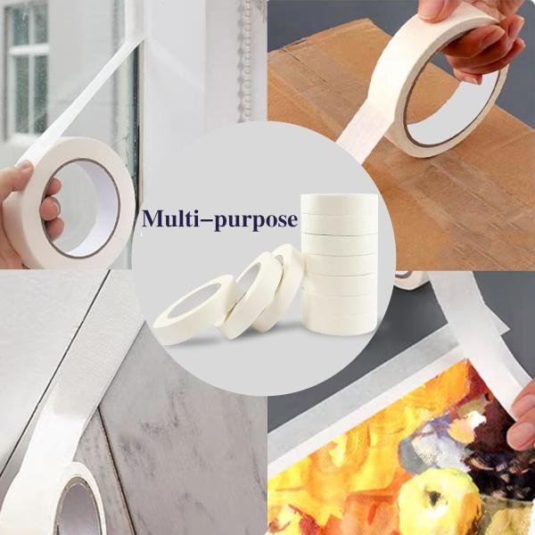 Quality General Purpose Natural Rubber Crepe Paper Masking Tape for sale