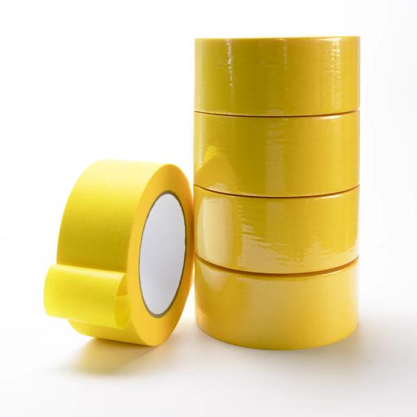 Quality Custom Automotive Refinish Yellow Masking Tape for sale