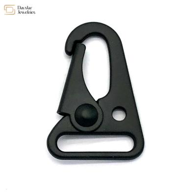 Cina Fermaglio della tessitura di Carabiner degli accessori del metallo, fermagli improvvisi del portone della primavera del gancio dell'olecrano in vendita