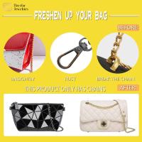 China Metal Crossbody Chain Strap with Hook Detachable Bag Replacement Strap 120cm Zinc Alloy for sale