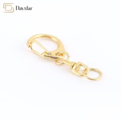 Cina Metal Snap Clasp Hooks Mini Swivel 8 Shape Jump Ring Chain Diy Keychain in vendita