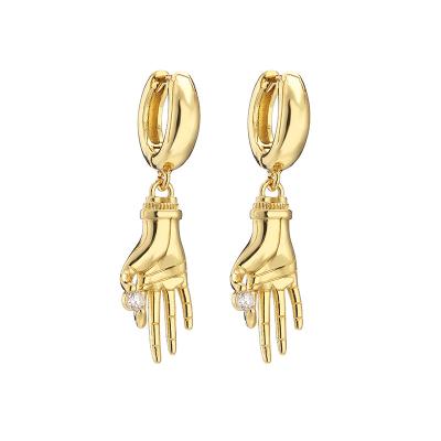 Cina Piccolo ODM dell'OEM di Sterling Silver Crystal Jewelry Diamond Crystal Earrings dell'orso in vendita