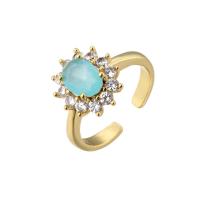 China 24K Gold Plated Resizable Wedding Ring Simple Design Women Jewelry Custom Logo for sale