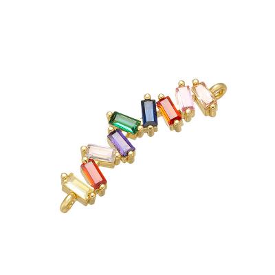 Cina ODM fatto a mano Crystal Bracelet Chain Necklace Connector dei gioielli dell'oro di DIY in vendita