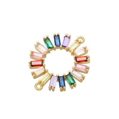 Cina ODM fatto a mano Crystal Bracelet Chain Necklace Connector dei gioielli dell'oro di DIY in vendita