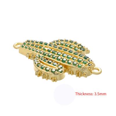 Cina Gioielli dell'oro del cactus DIY in vendita