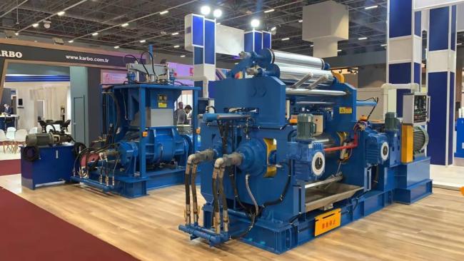 Hydraulic Rubber Two Roll Open Mixing Mill