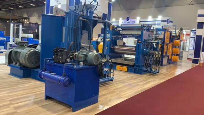 Laboratory Hydraulic Rubber Open Mixing Mill