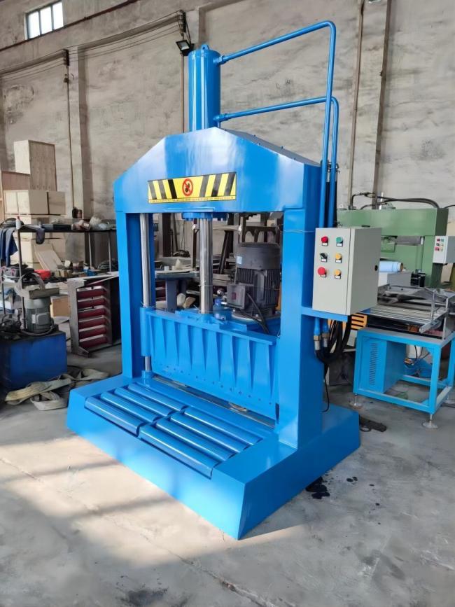 Vertical Hydraulic Rubber Bale Cutter/Guillotine Cutting Machine
