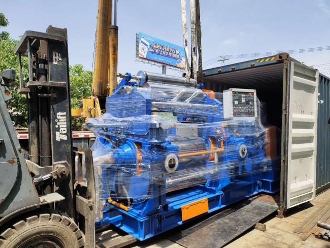 Rubber two roll Open Mixing Mill