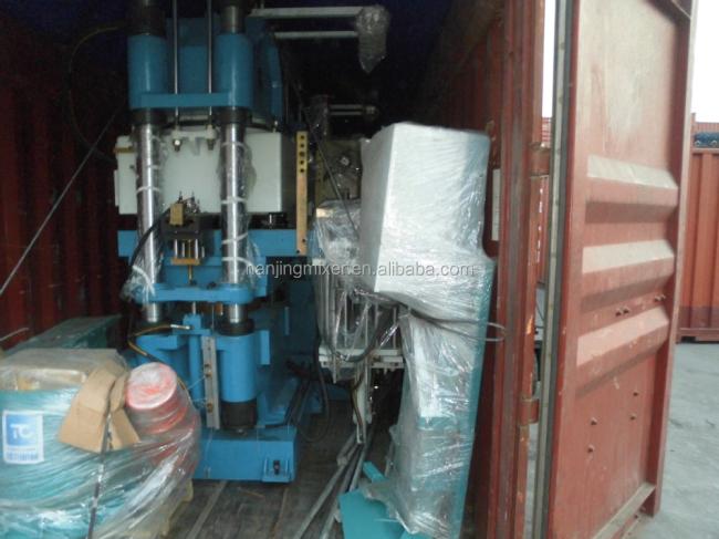 Double seat vacuum compression moulding machine automatic for making o rubber rings and seal