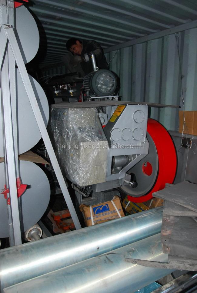 eva and pe foam rubber splitting/slicing/cutting machine