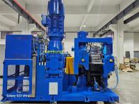 China TCR-150 Cold Feed Gear Pump Rubber Straining Machine/Strainer with Max.Temperature 90°c for sale