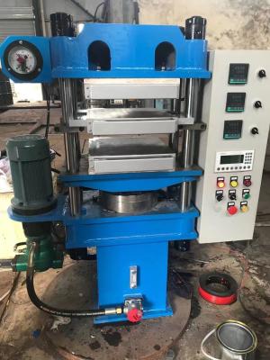 China Customized Vertical Structure Lab EVA Foam Rubber Hydraulic Vulcanizing Press Machine for sale