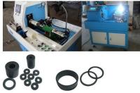 China CNC Rubber Washer Cutting Machine/Cutter with Double Mandrels Fitting for sale